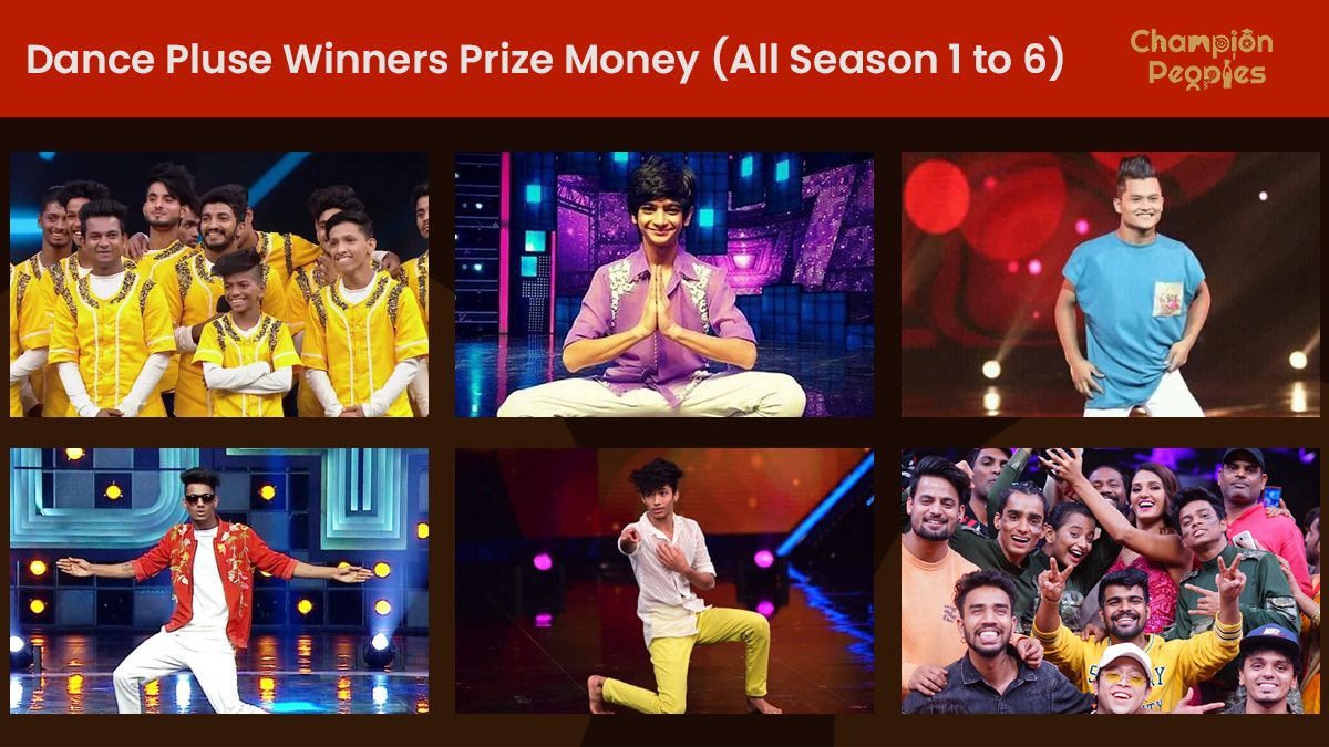 Dance Pluse Winners Prize Money (All Season 1 to 7) - ChampionPeoples